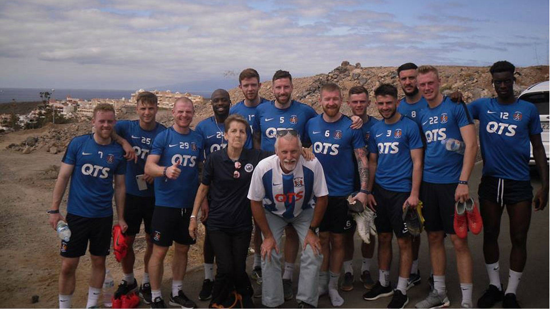 Killie squad and boss meet fans in Tenerife - Kilmarnock FC