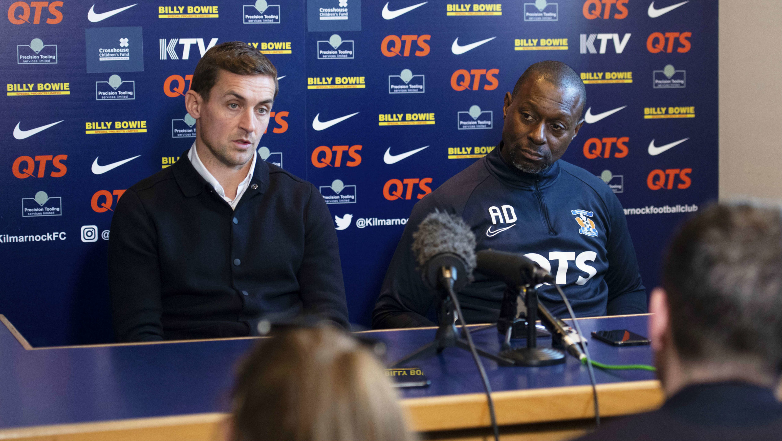 Watch James Fowler and Alex Dyer's media call - Kilmarnock FC