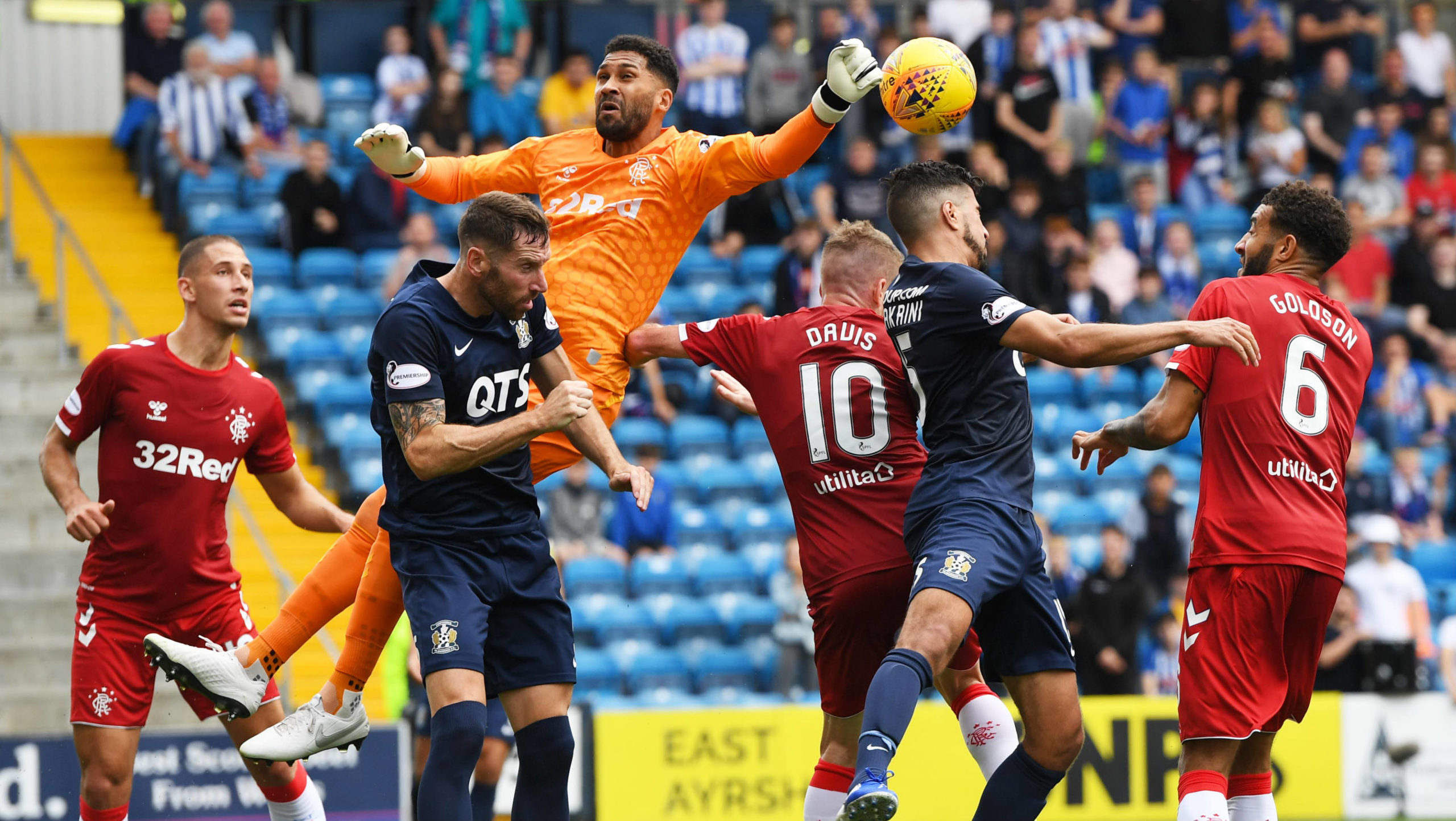 Membership database active for Rangers game - Kilmarnock FC