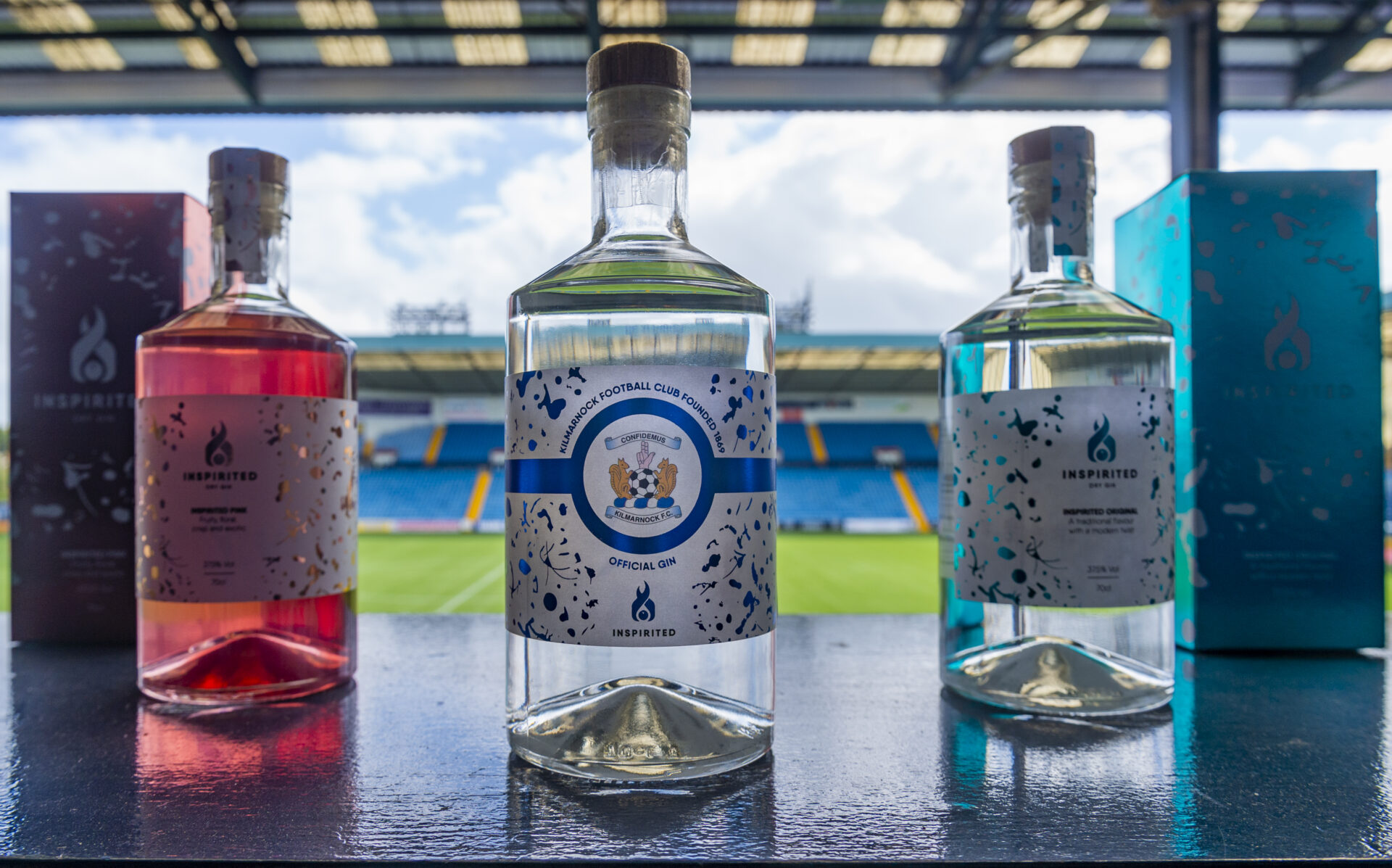 Inspirited become club's official Gin Partner - Kilmarnock FC