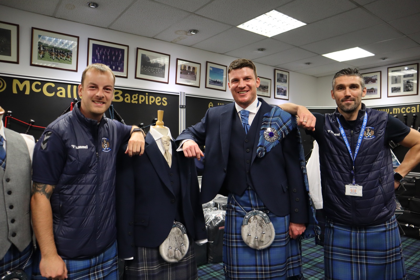 Captain supports KCST and Killie Trust Kiltwalk challenge - Kilmarnock FC