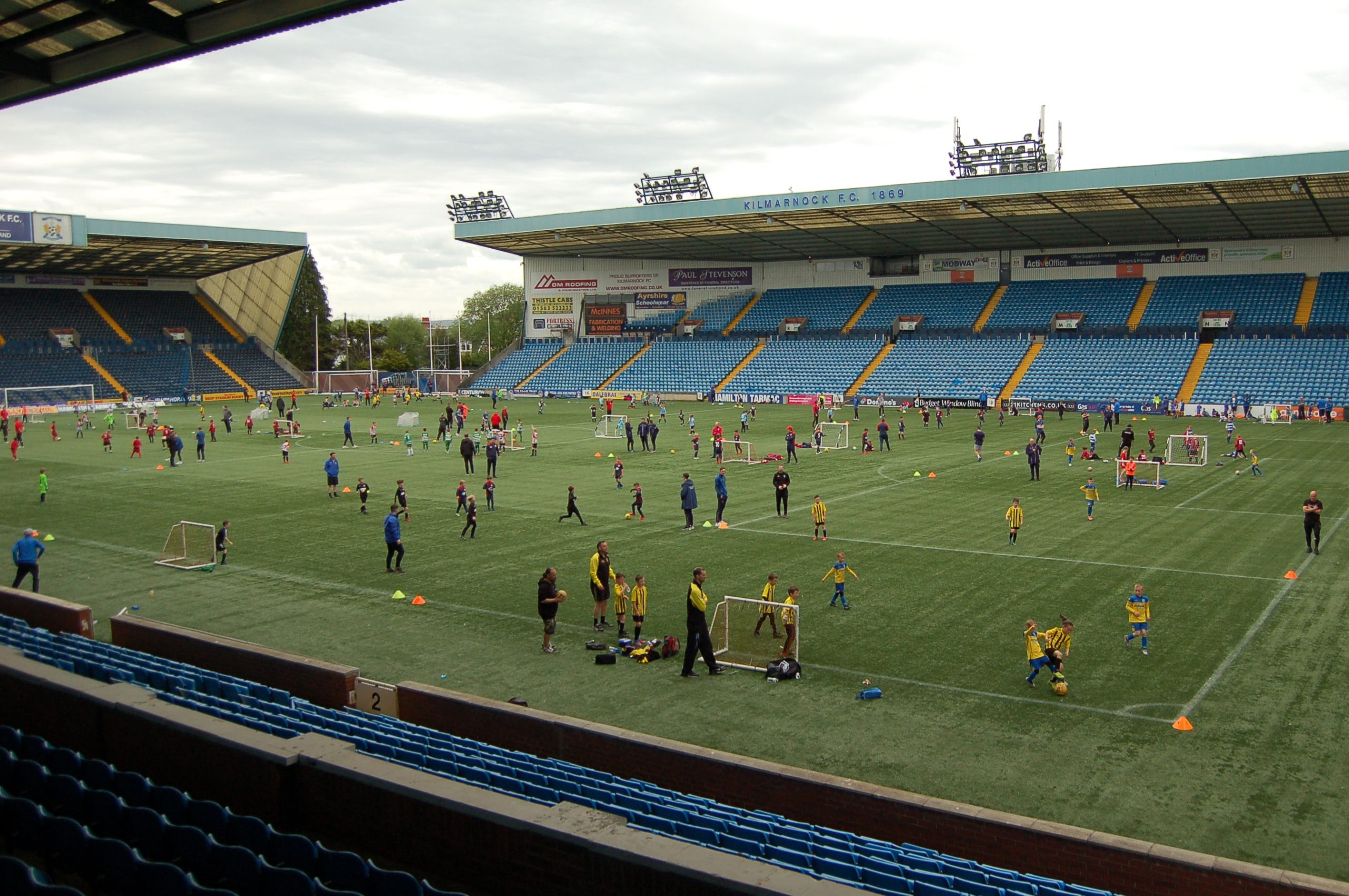Youth Academy | Rugby Park hosts festival for 400 kids - Kilmarnock FC