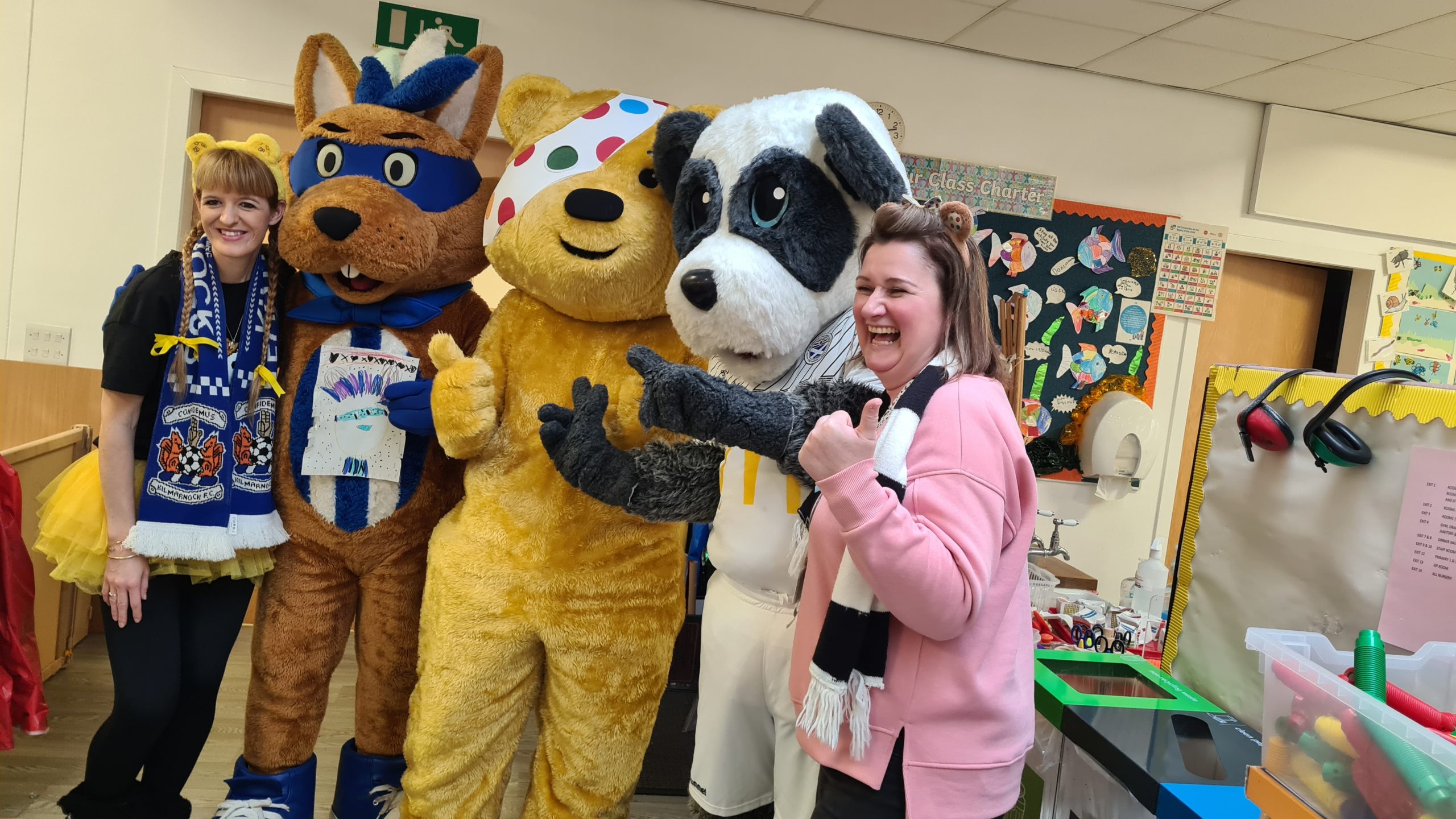 Killie & BBC Children In Need - Kilmarnock FC