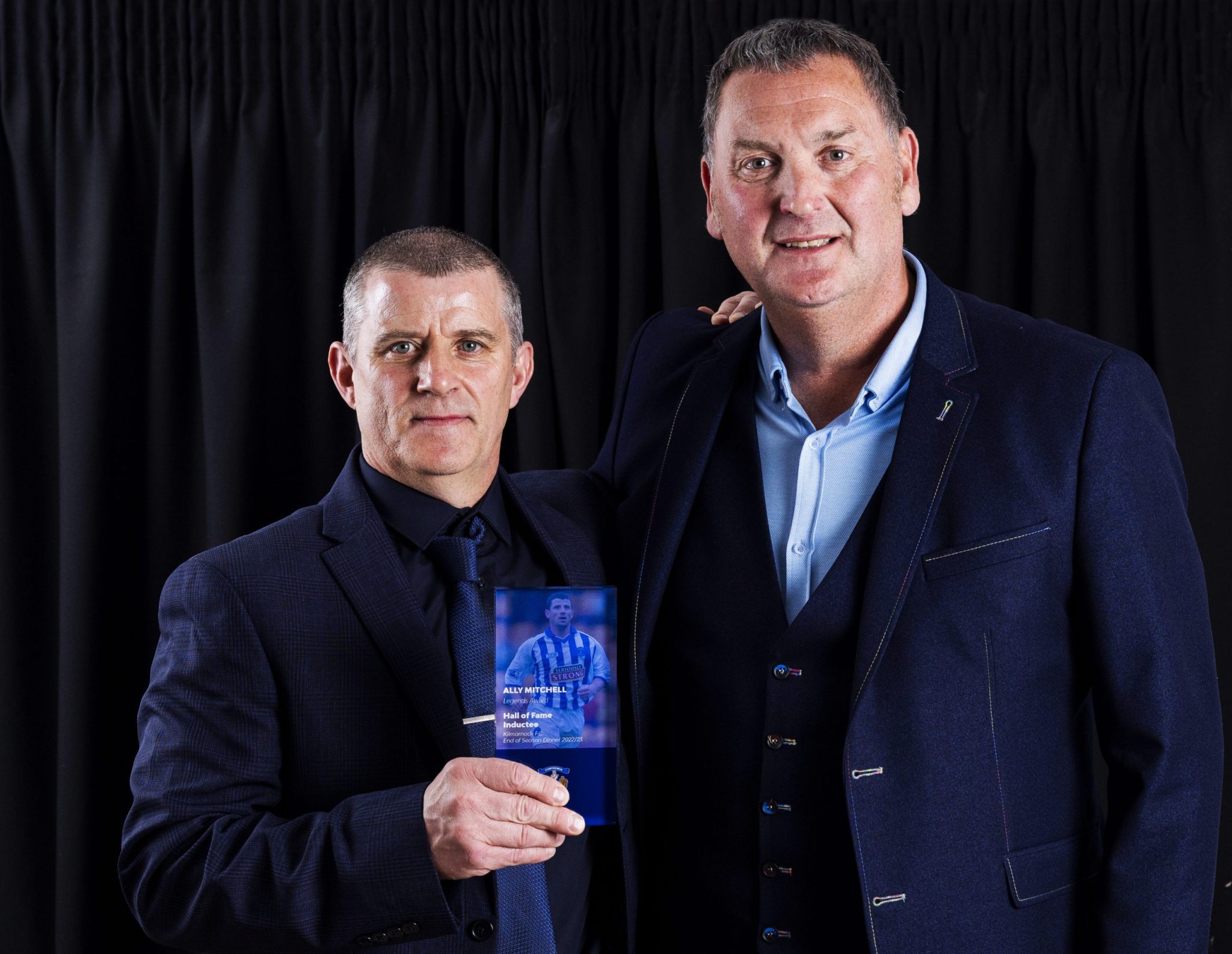 Hall of Famers celebrated at End of Season Dinner - Kilmarnock FC