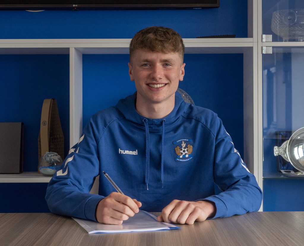 Youth players sign first professional contract - Kilmarnock FC