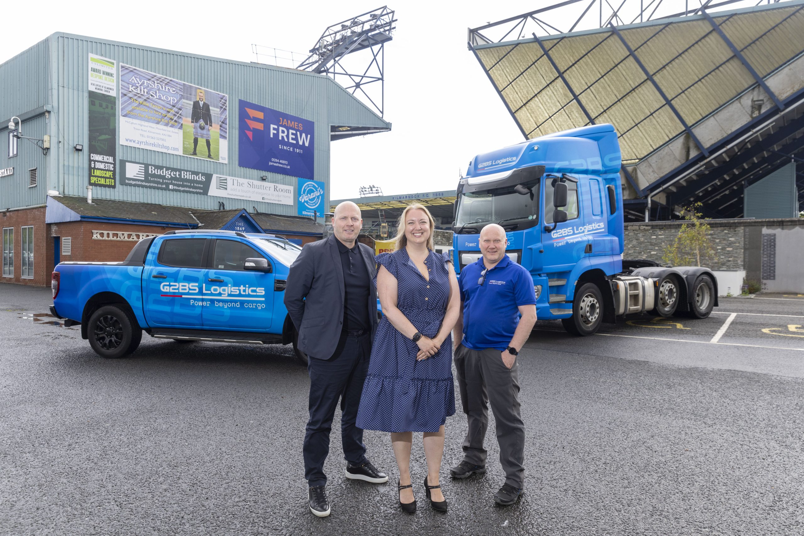 G2BS join as club's official logistics partner - Kilmarnock FC