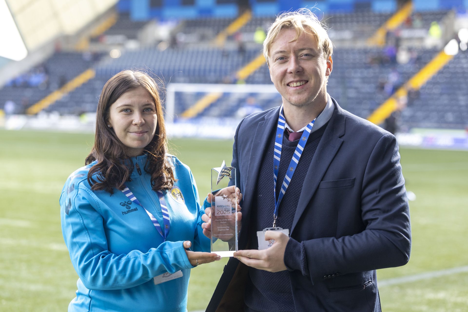 Killie Community win Ayrshire Charity of the Year - Kilmarnock FC