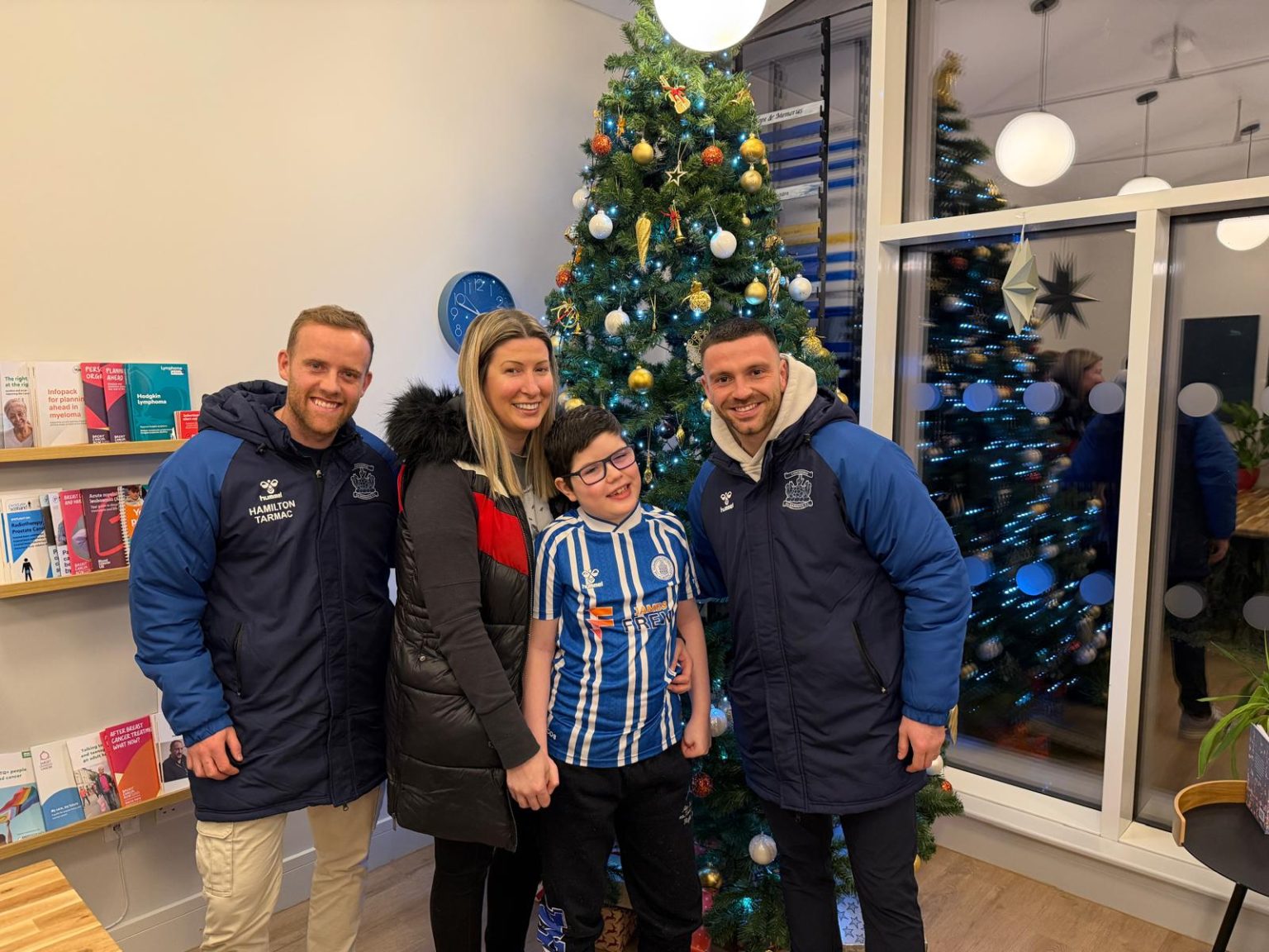 Killie Surprise Brings Festive Joy to Young Fan Grayson - Kilmarnock FC